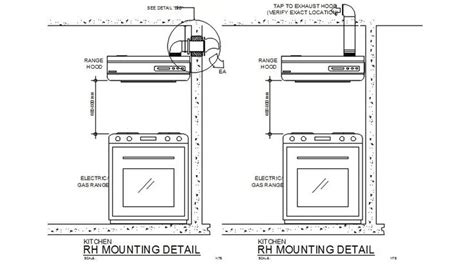 Mounting Detail Drawing Specified In This Autocad Drawing File Download This 2d Autocad Drawing