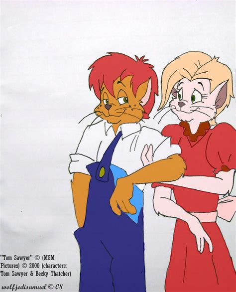 Tom Sawyer And Becky Thatcher By Wolfjedisamuel On Deviantart