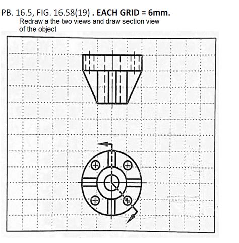 Solved Pb 165 Fig 165819 Each Grid 6mm Redraw A