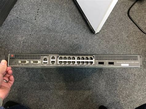 Brocade Si 1216 4 Prem Serveriron Adx 1000 Load Balancer Tested Ebay