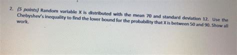 solved 2 5 points random variable x is distributed with