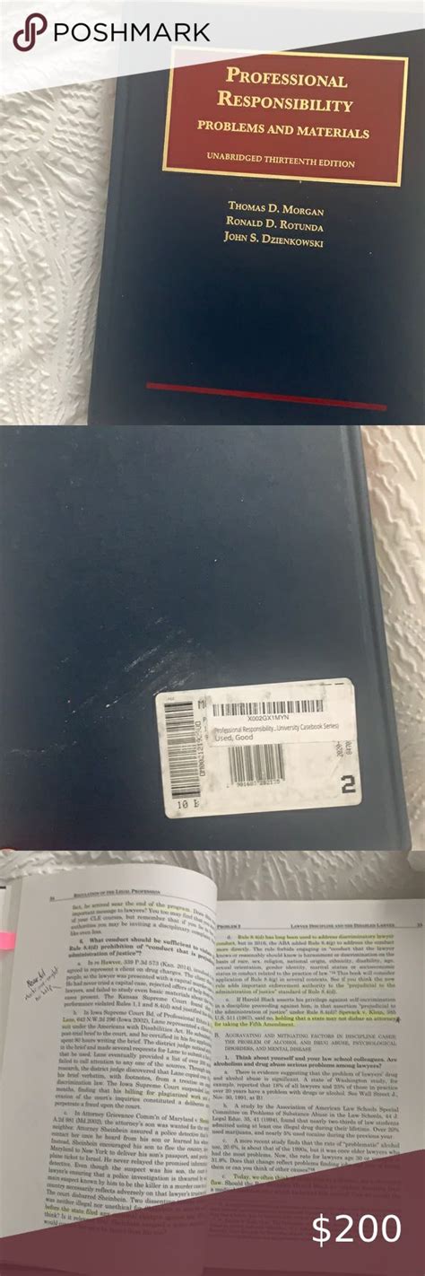 Professional Responsibility Th Edition Textbook