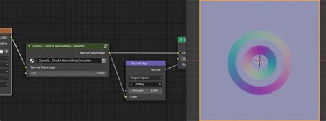 OpenGl DirectX Norma Map Converter Node Group In Blender