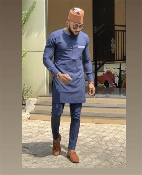 African Men Clothingdashiki Senator Wear Grooms Men Suit Mens