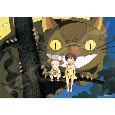 Studio Ghibli Jigsaw Puzzle My Neighbor Totoro Cat Bus Satsuki Mei Pieces Nin