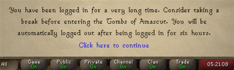 6 hour log warning while entering toa super awesome qol feature r