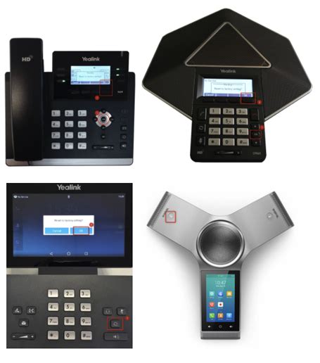 How To Factory Reset A Yealink T Series CX