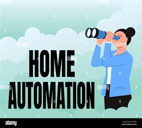 Writing Displaying Text Home Automation Business Approach Home