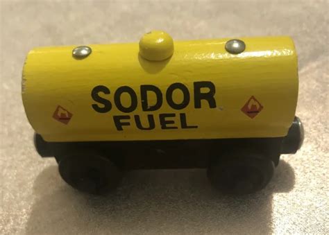 THOMAS THE TANK Engine Sodor Fuel Car Magnetic Wooden PicClick UK