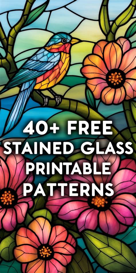Free Printable Stained Glass Patterns Ncejomunicipaldechinu