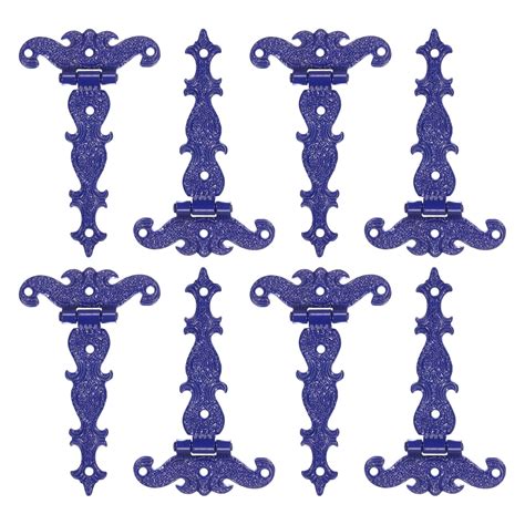 Uxcell 35 Inch Door Tee Hinge 8pack T Strap Hinges Retro Decorative