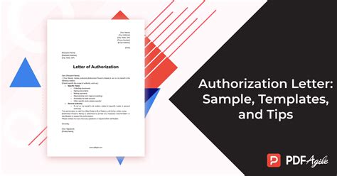 Authorization Letter Sample Templates And Tips