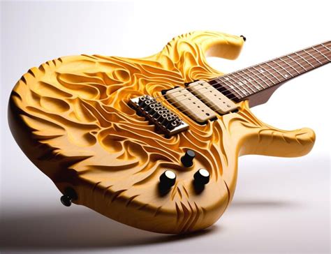 Premium Ai Image Visual Of Guitar