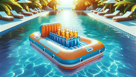 Intex Inflatable Mega Chill Cooler Float Review Dock Floating Water Mats