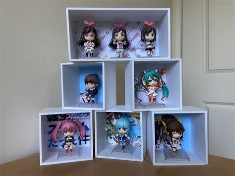 Made Some Stackable Display Box Shelf Units For My Nendoroids Check It