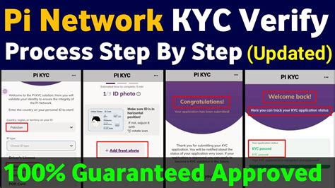 pi network kyc verification kaise kare 100 approved process step by step pi network update