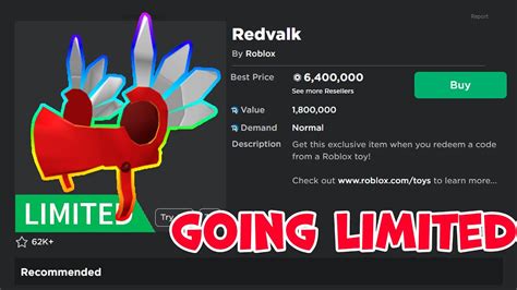 Is Red Valk Going Limited YouTube