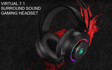 Bloody Virtual G521, 7.1, Frequency Response 20 Hz-20 KHz, 105dB, 16 ...