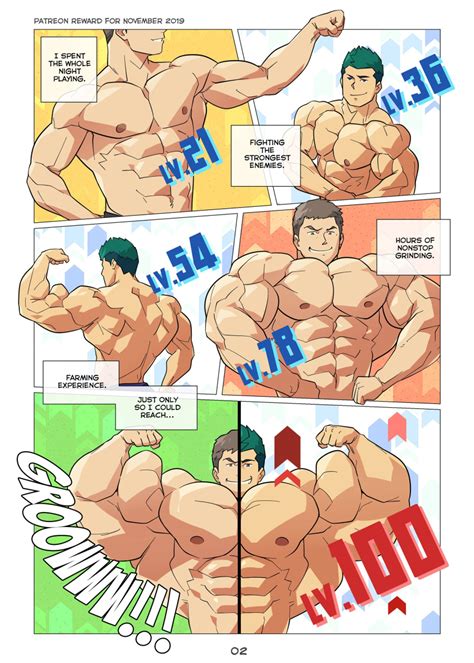 Rule 34 Back Muscles Bara Biceps Cocky Cocky Smile Double Biceps Pose Flexing Flexing Arms