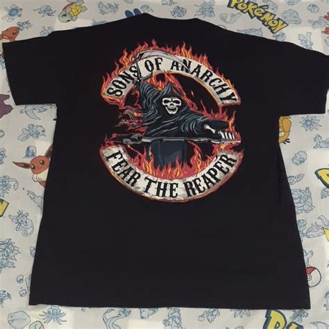 Vintage Shirts Sons Of Anarchy Fear The Reaper Road Gear Shirt
