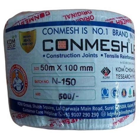 White 100mm Glass Fiber Mesh Plaster Packaging Type Roll At ₹ 320