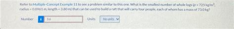 solved refer to multiple concept example 11 to see a problem