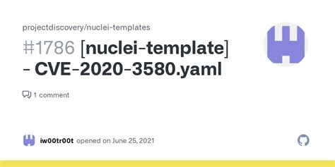 Nuclei Template Cve 2020 3580yaml · Issue 1786 · Projectdiscovery