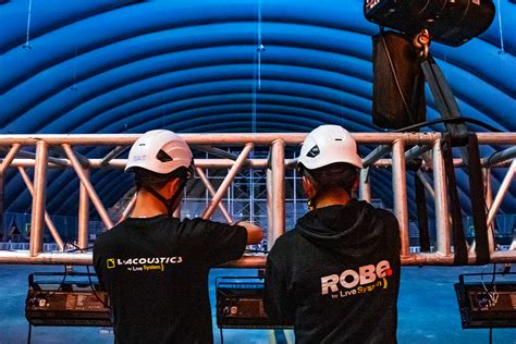 Luces Listas Para Morat World Tour En Arena 1 Livesystem Perú