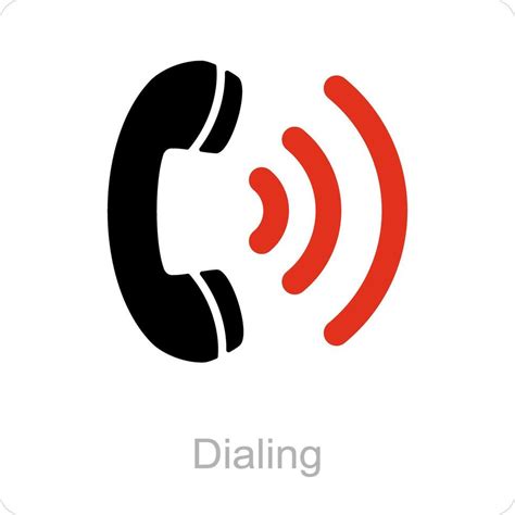 Dialing And Call Icon Concept 40190132 Vector Art At Vecteezy