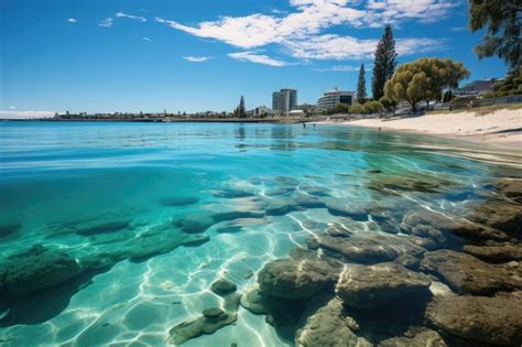 Premium Ai Image Paradise In Perth Surfing Sun And Serenity Generative Ia