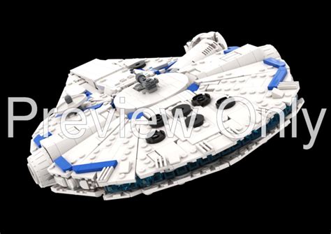 Lego Moc Millennium Falcon By Marius2002 Rebrickable Build With Lego