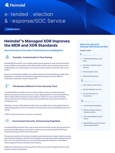 Extended Detection And Response Xdr Pdf Security Computer Security