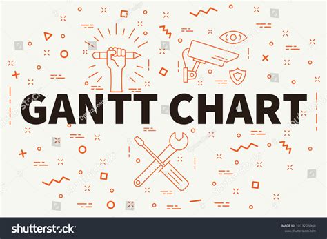 Gannt Chart Stock Photos And Pictures Images Shutterstock