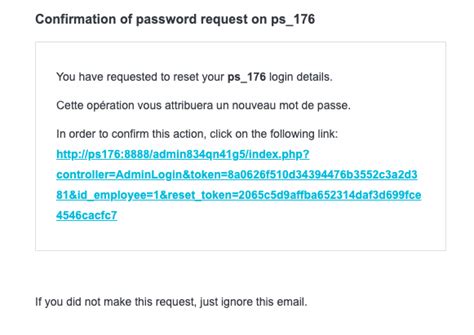 Admin Password Recovery Page Bo · Issue 18930 · Prestashop