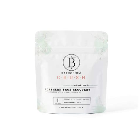 BATHORIUM CRUSH SOAK SINGLE NORTHERN SAGE RECOVERY 120g Jacob