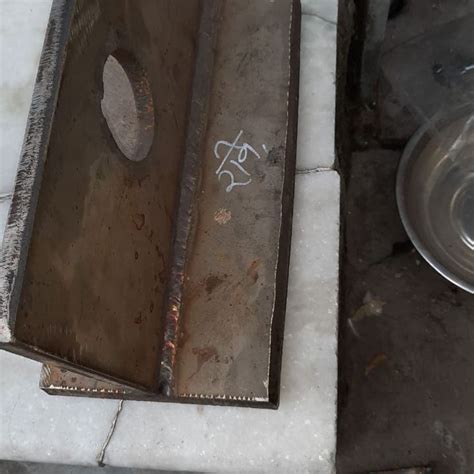 Macro Fusion Test Of T Joint Fillet Welds Inspection And Testing Engineers