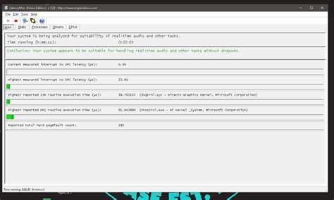 Cpu Overload Dropout Detected With Cpu At Circa 5 61 By Highly