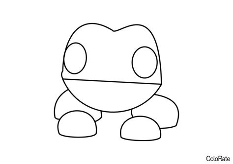 Раскраски Roblox Adopt Me Роблокс Адопт Ми распечатать