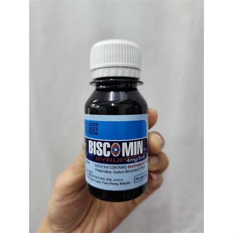 Mpi Biscomin Syrup 4mg5ml Raspberry Flavour 60ml Shopee Malaysia