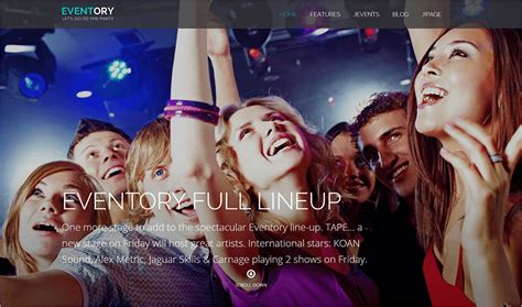 10 Best Event Management Joomla Templates Free Website Themes