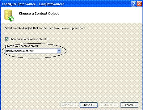 ASP NET Preenchendo Um DropDownlist LINQ To SQL