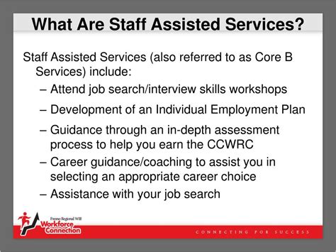 Ppt Welcome To Staff Assisted Services Orientation Powerpoint
