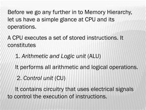 PPT Memory Hierarchy PowerPoint Presentation Free Download ID 75942