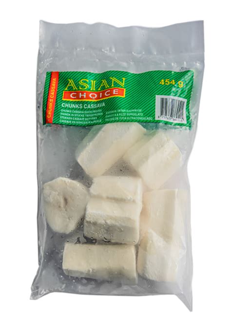 Ac Frozen Chunks Cassava 454g Indianmarket