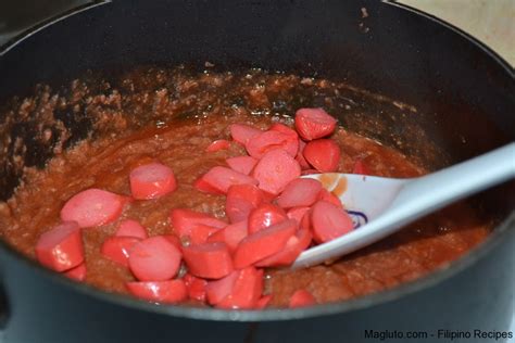 Filipino Recipe Spaghetti With Corned Beef Filipino