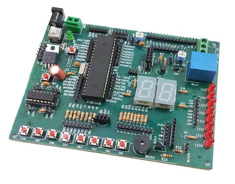 Avr Atmega1632 Microcontroller Development Board With Usb Asp