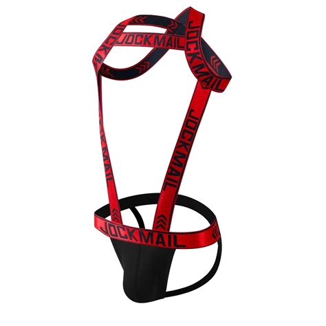 Gay Bodysuit JOCKMAIL Jockstrap Harness Bodysuit