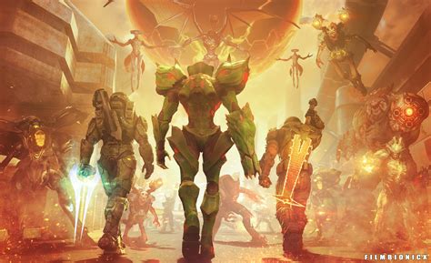 Samus Aran Doomguy Ridley Master Chief Cacodemon And 7 More
