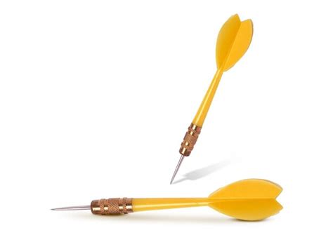 Premium Photo Dart Isolated On White Background