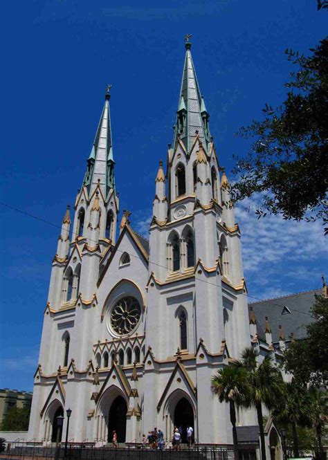 Cathedral Savannah Georgia The Cathedral Basilica Of St John The